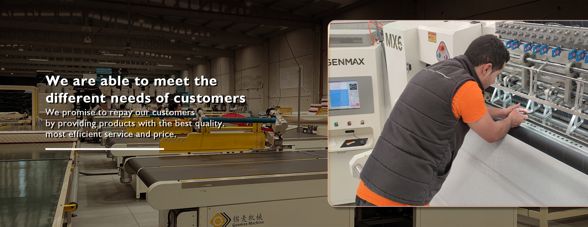 mattress machinery manufacturer – Genmax mattress machinery